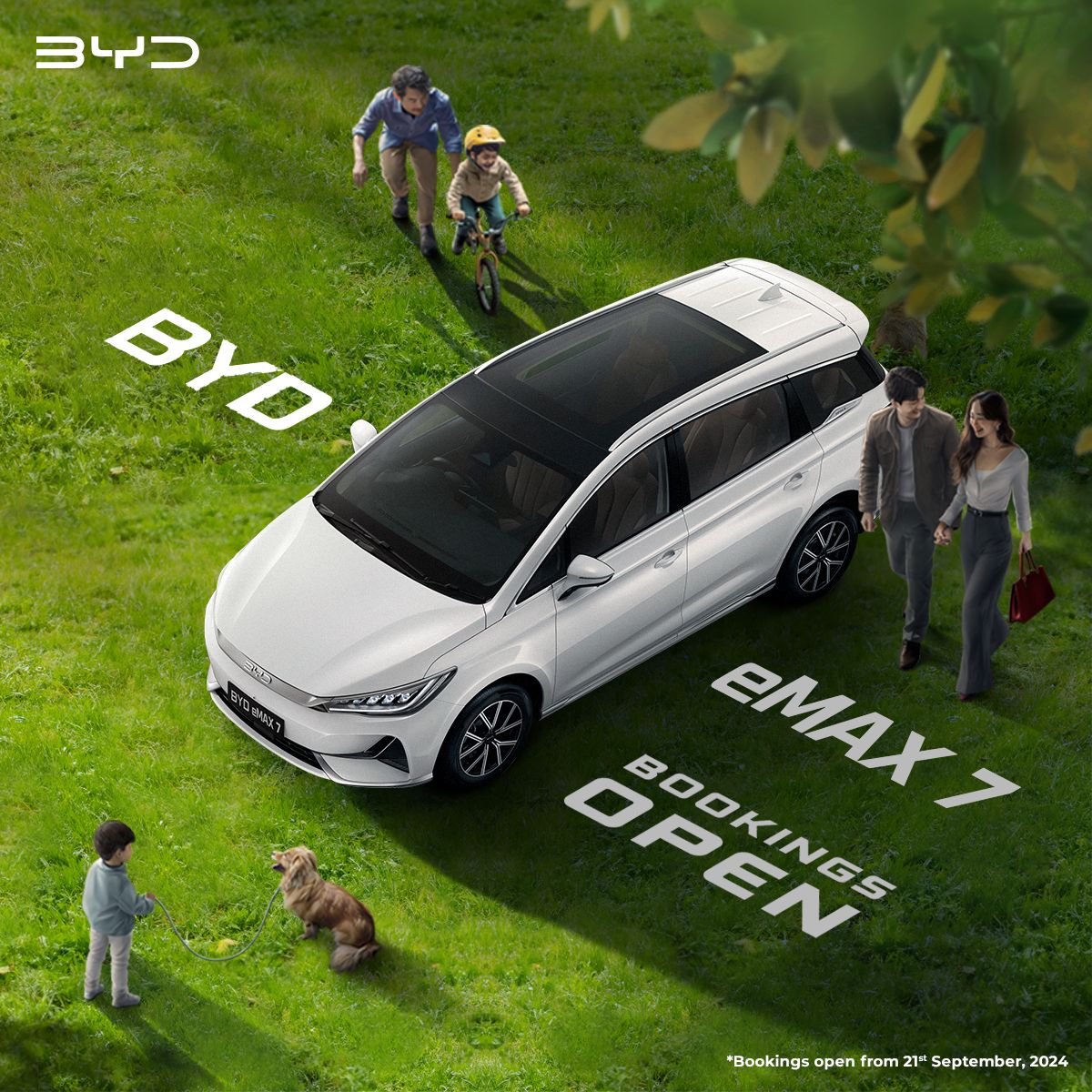 BYD India Opens Bookings for Electric MPV, the BYD eMAX 7 with Special ...