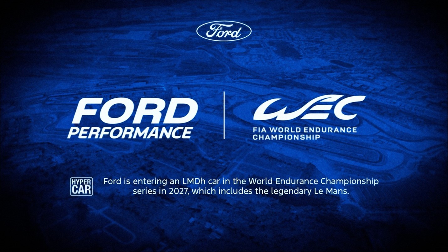 Ford Returns to the Pinnacle of Sports Car Racing at Le Mans in 2027 ...
